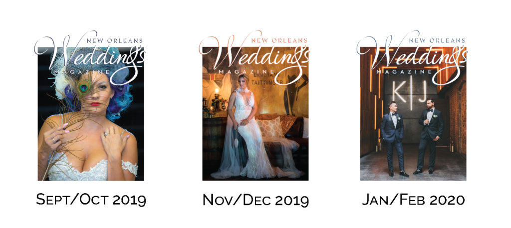 covers_trio_fall winter 2019 2020 | NOW Weddings Magazine 💍