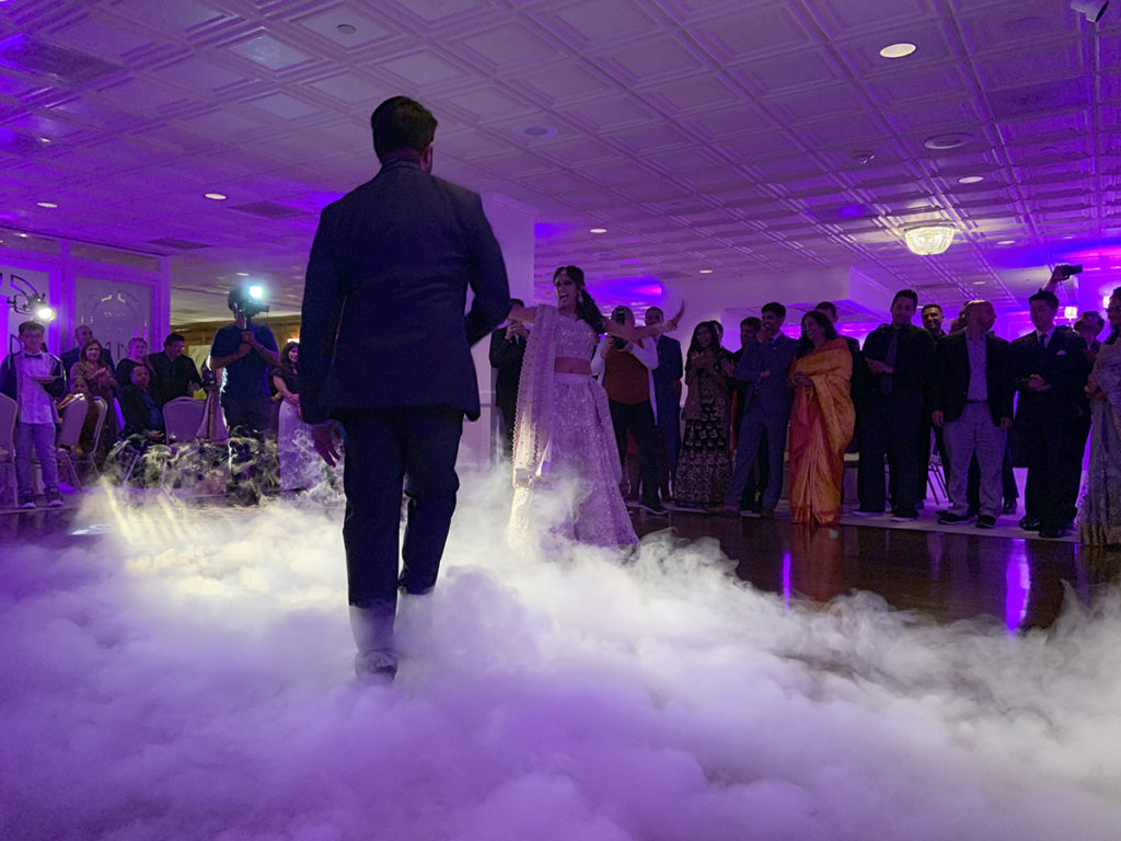 first dance_fog_indian wedding_jessica burke | NOW Weddings Magazine 💍