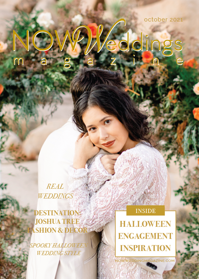 COVER_oct 2021 FINAL | NOW Weddings Magazine 💍