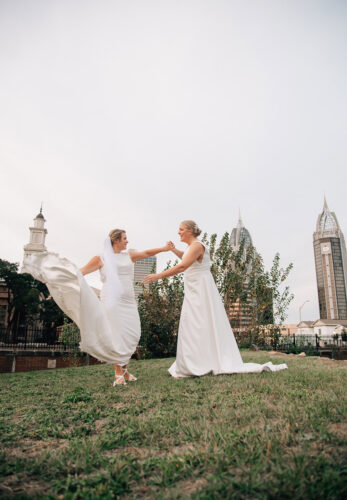 REAL WEDDING:: Mallory + Stephanie Whitley Tapley {A Spark, Ignited ...